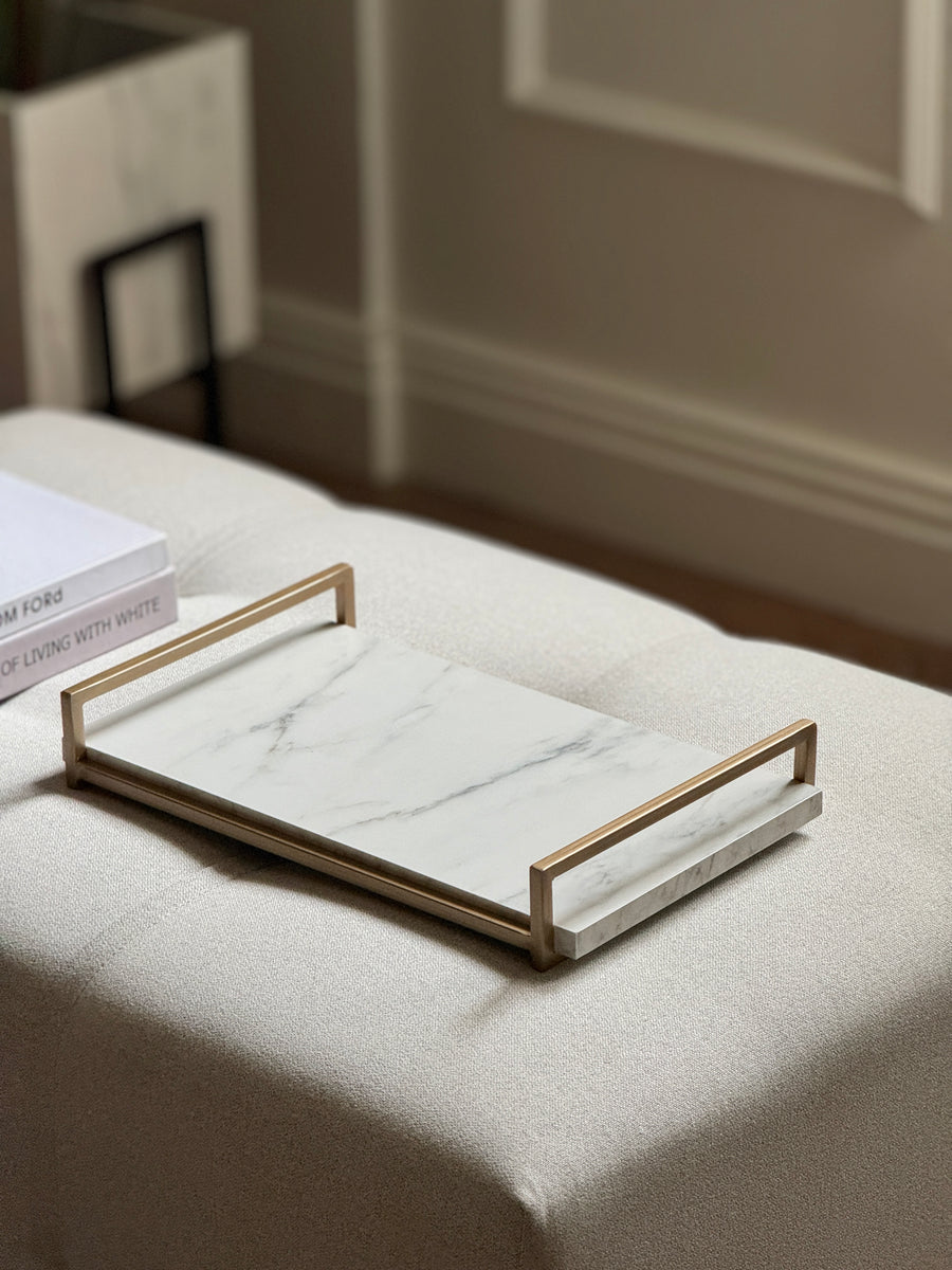 Fancy Tray Gold Frame ( 2 colors available ) – Tashhome