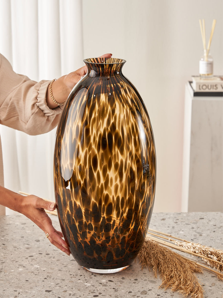 Tiger glass Vase – Tashhome